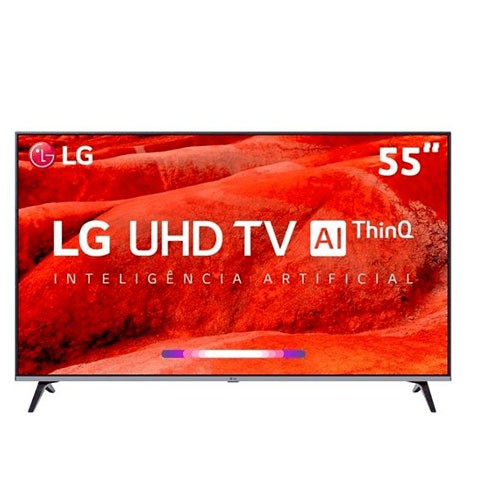 Smart TV LED 55" LG 55UM7520PSB - Ultra HD 4K - HDMI