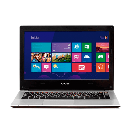 Notebook CCE Ultra Thin HT345 - Intel Core i3-3217U - HD...