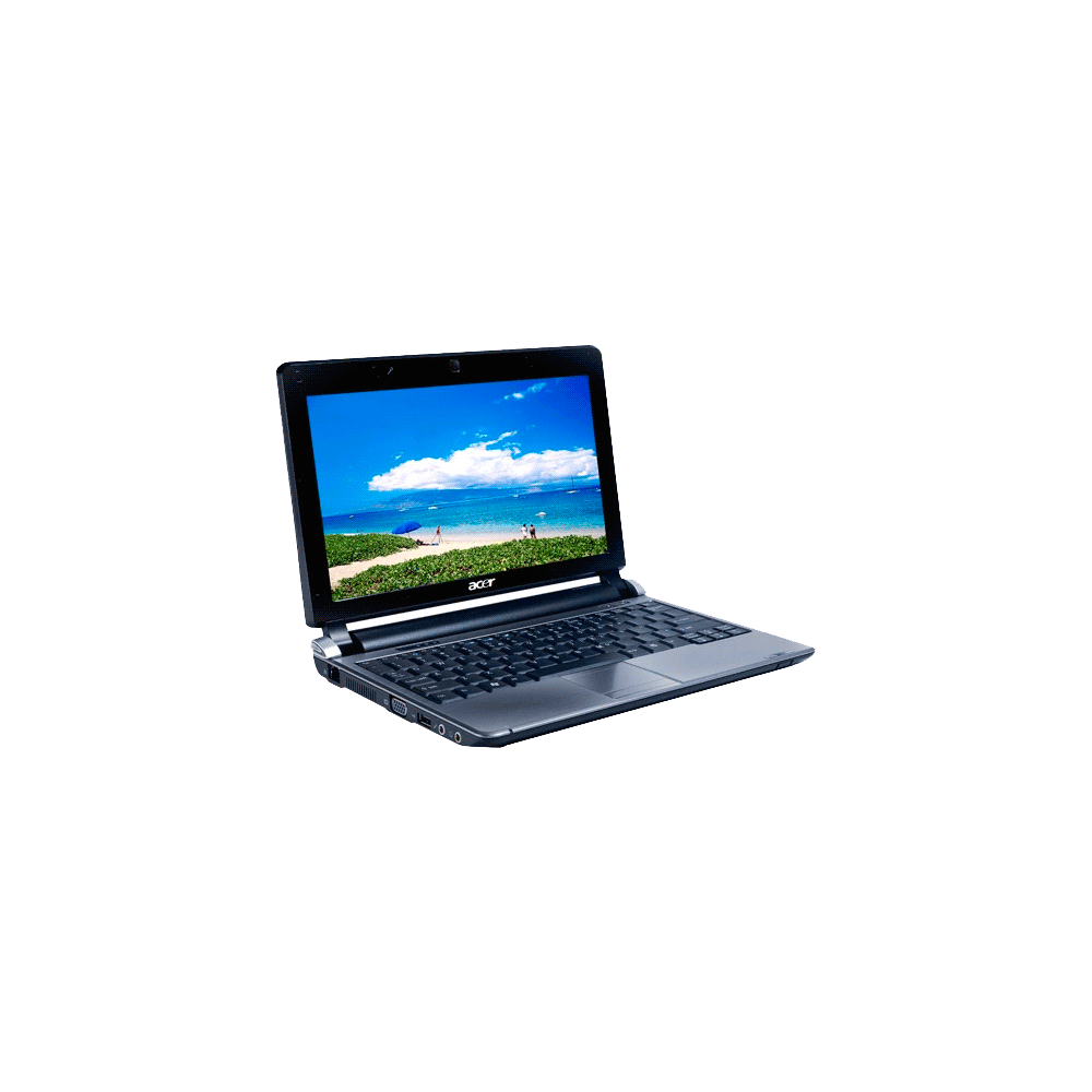 Netbook Acer AOD250-1080 Intel Atom 10" - RAM 1GB - HD 160GB - Window...