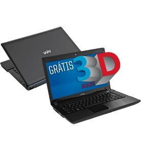 Notebook CCE X745 - Intel Core i7-3612QM - RAM 4GB - HD 500GB - LED...