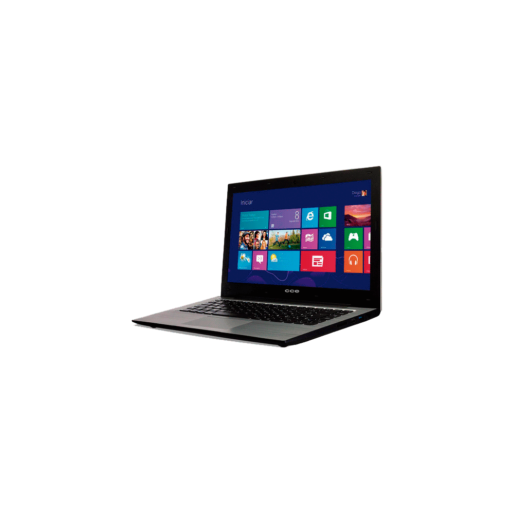 Notebook CCE Ultra Thin S43 - Intel Celeron 847 - HD...