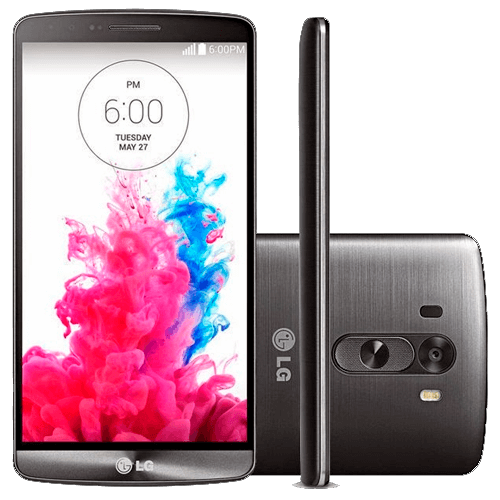 Smartphone LG G3 D855 Titanium - 4G LTE - 16GB - Wi-Fi