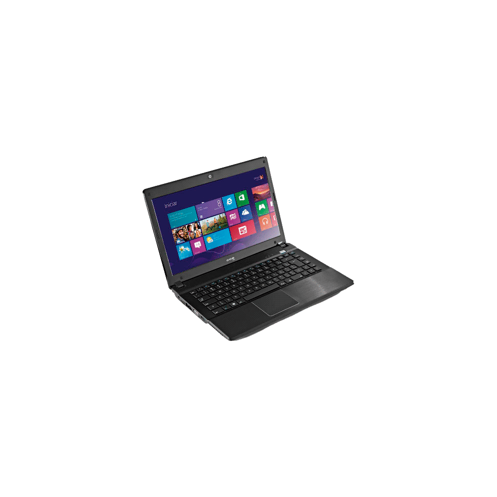 Notebook CCE Ultra Thin U45W - HD 500GB - RAM 4GB - Intel Celeron 847...