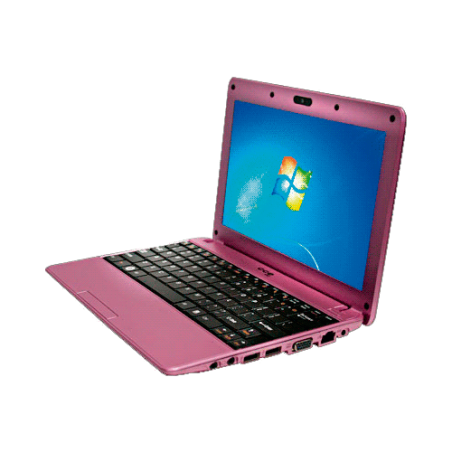 Netbook CCE Winbook NR23S Rosa - Intel Atom N435 - RAM 2GB - HD 320...