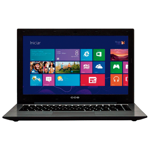 Notebook CCE Ultra Thin S345 - Intel Core i3-3217U - HD...
