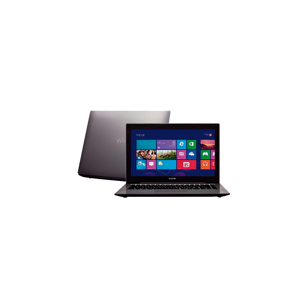 Notebook CCE Ultra Thin S345 - Intel Core i3-3217U - HD...