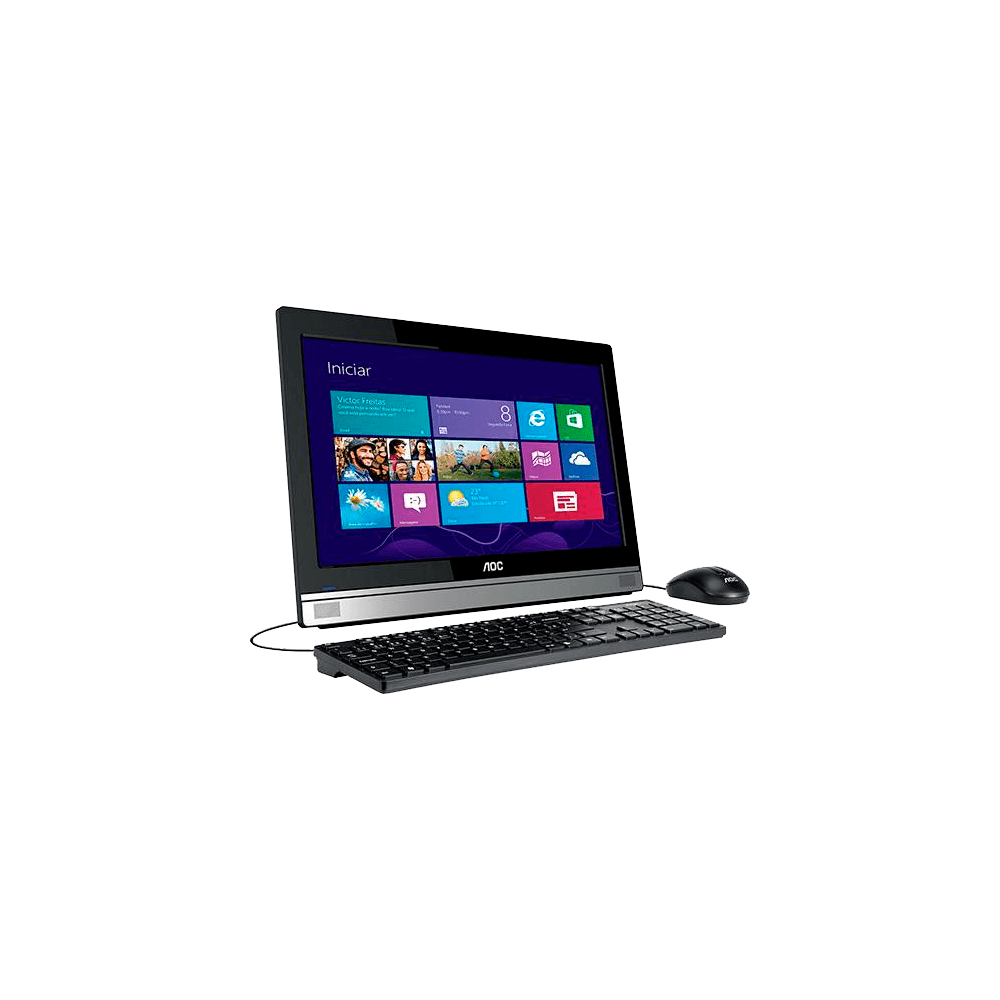 Computador All in One AOC EVO - 20A25U-W81SL - Dual Core...