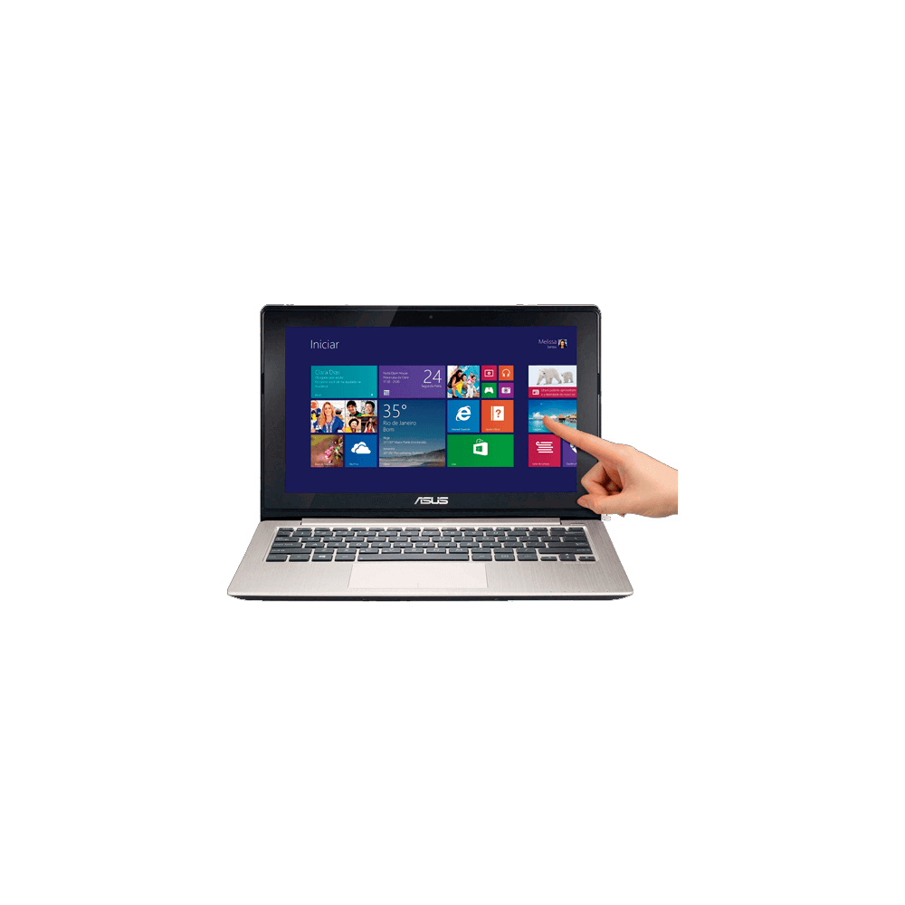 Notebook Asus Vivobook S200E-CT166H - Intel Dual Core 847 - RAM 2GB