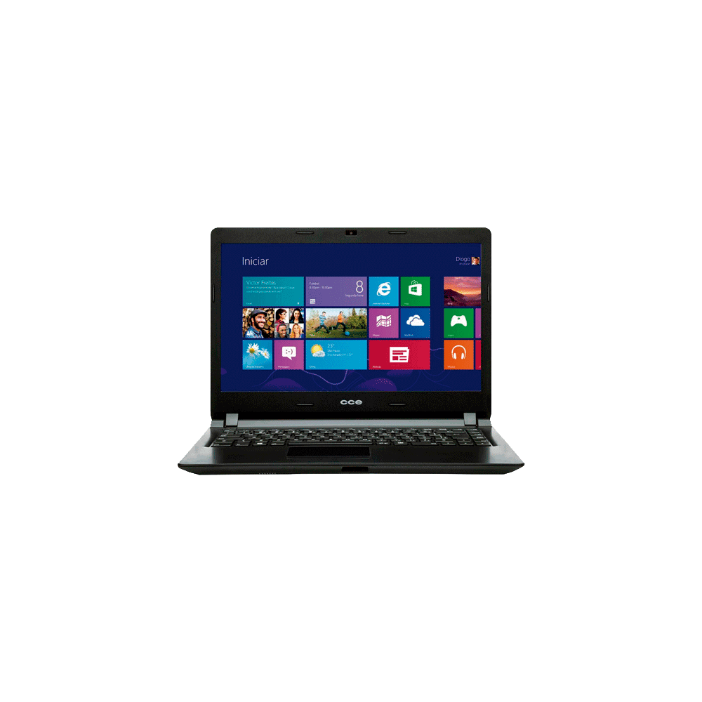 Notebook CCE Ultra Thin H125 - Intel Pentium 2117U - RAM 2GB - HD 500...