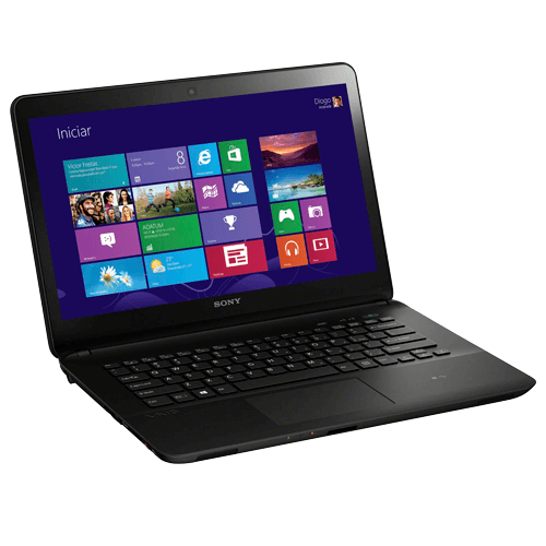 Notebook Sony Vaio Fit SVF14213CBB - Preto - Intel Core...