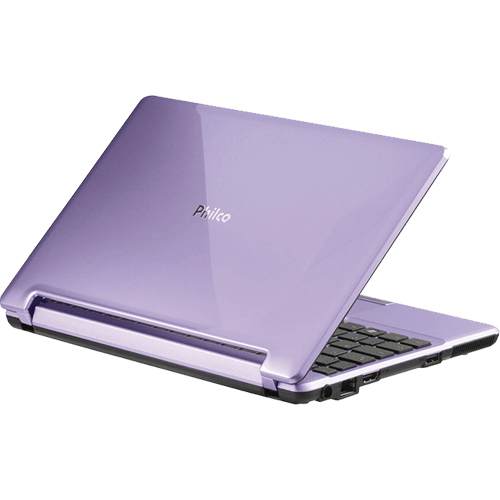 Netbook Philco 10D-L123LM - Lilás - Intel Atom N2600