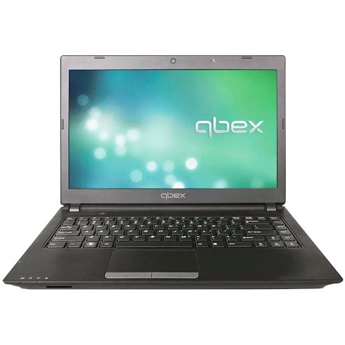 Notebook Qbex NOTAXH1668113 - Preto - AMD C60 - RAM 2GB