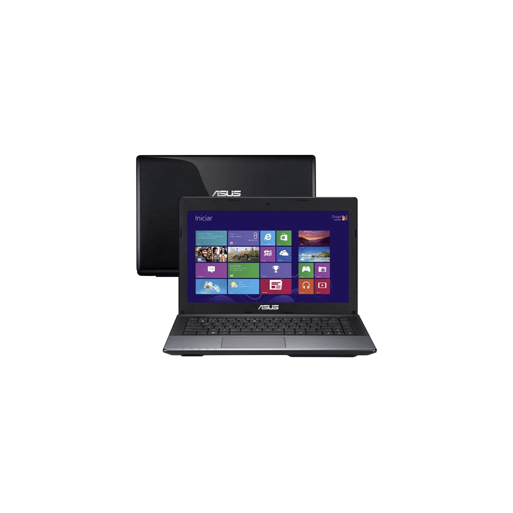 Notebook Asus X45C-VX038H - Preto - Intel Pentium B980 - RAM 4GB - HD...