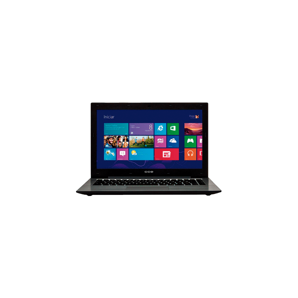 Notebook CCE Ultra Thin S43 - Intel Celeron 847 - HD 500GB - RAM 4GB ...