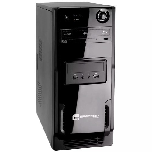 Computador Desktop Space BR RCA 1900 - Preto - Intel Atom...