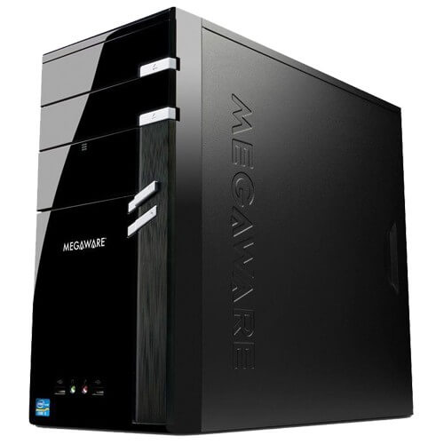 Desktop Megaware Megahome Preto - AMD C-50 - RAM 2GB - HD...