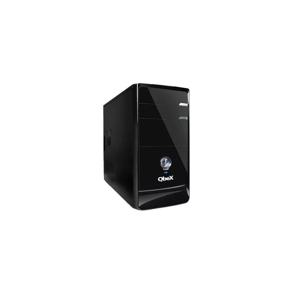 Computador Qbex UPDA1D8460817X Preto - Dual Core E5700 - RAM 2GB - HD...