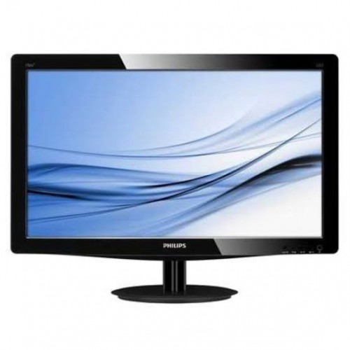 Monitor Philips 196V3LSB LED 18.5" - Preto - DVI - VGA