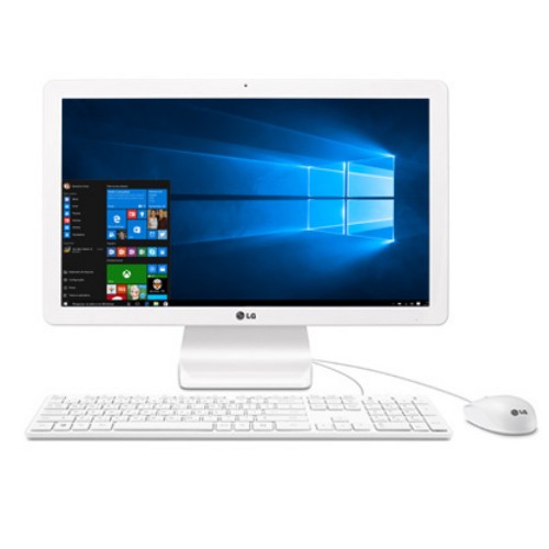 Computador All In One LG 22V240 - Branco - Intel Celeron...