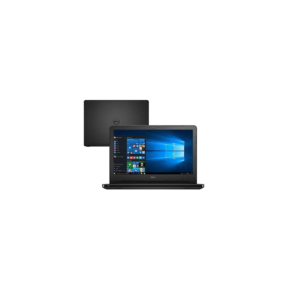 Notebook Dell Inspiron i14-5458-B08P - Preto - Intel Core i3-5005U