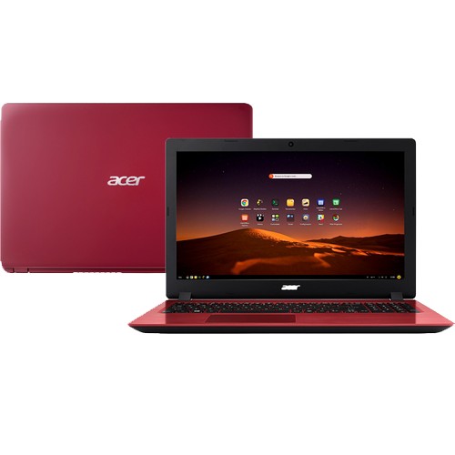 Notebook Acer Aspire A315-53-33AD - Vermelho - Intel Core...