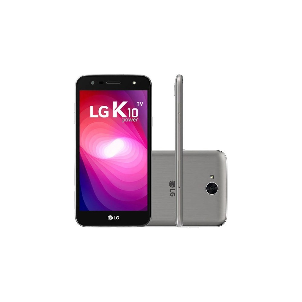 Smartphone LG K10 Power - Titânio - 32GB - RAM 2GB - Octa Core - 4G