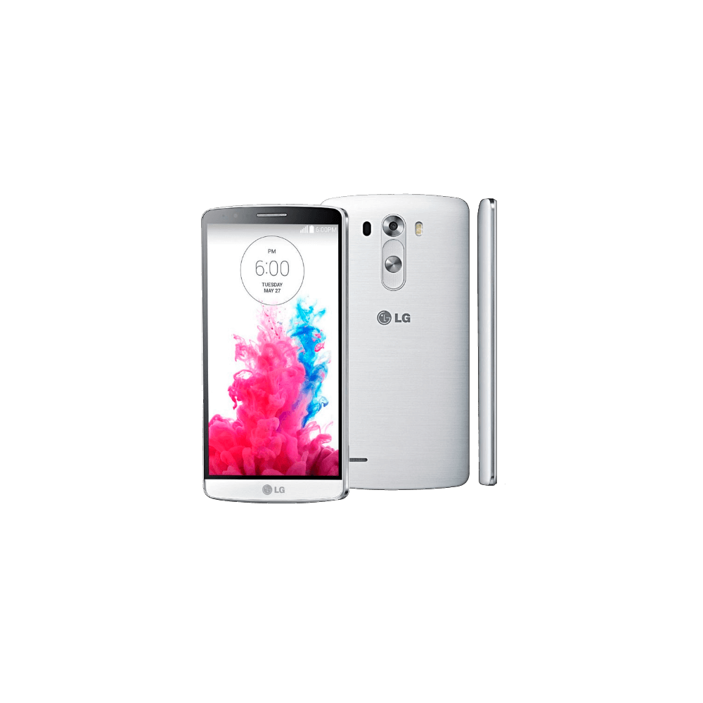 Smartphone LG G3 D855 Branco - 4G LTE - 16GB - Wi-Fi - Quad Core - 5....