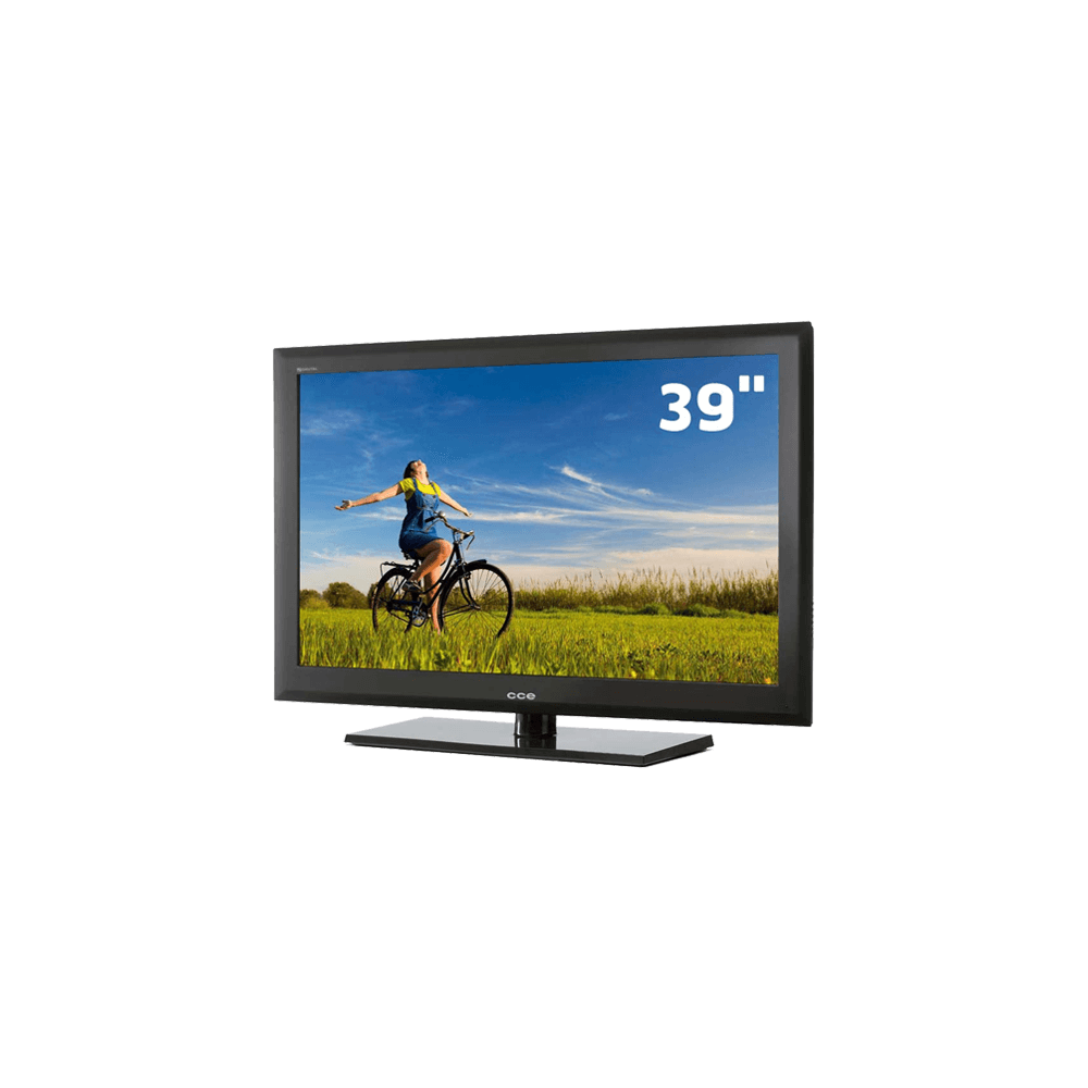 TV LCD 39" Full HD CCE C390 - Entradas USB e 2x HDMI - Conversor Digi...
