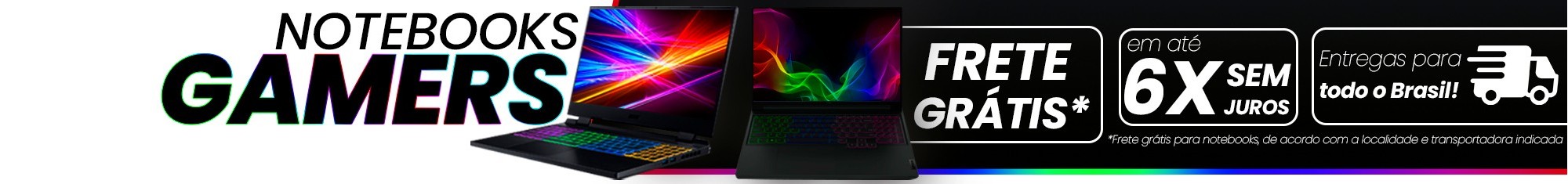 Notebook Gamer para Experts | Saldão da Informática